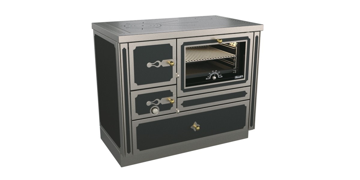 RI 100 | RI range | Wood-burning Cookers | Products | Rizzoli Kitchens