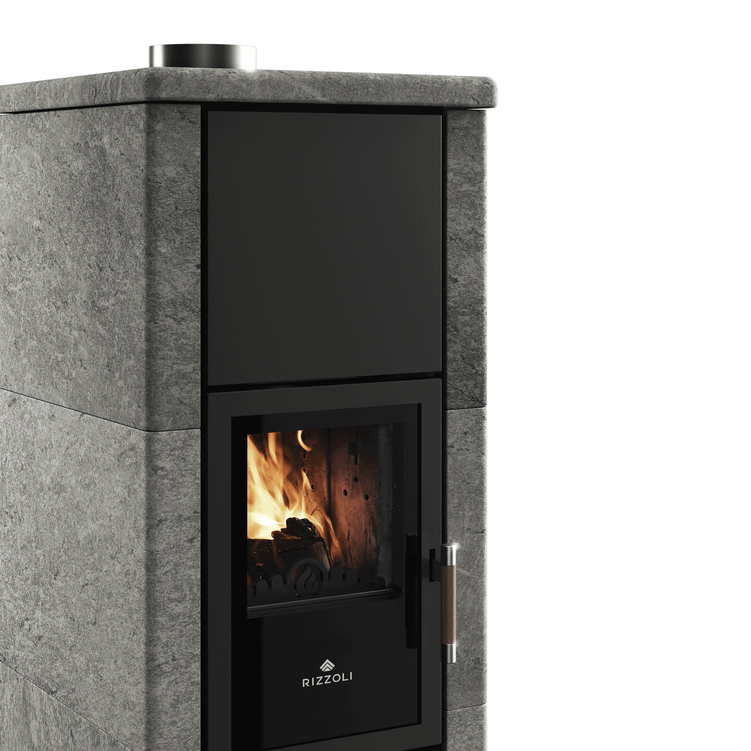 T Range | Wood-burning thermo stoves | Products | Rizzoli Kitchens